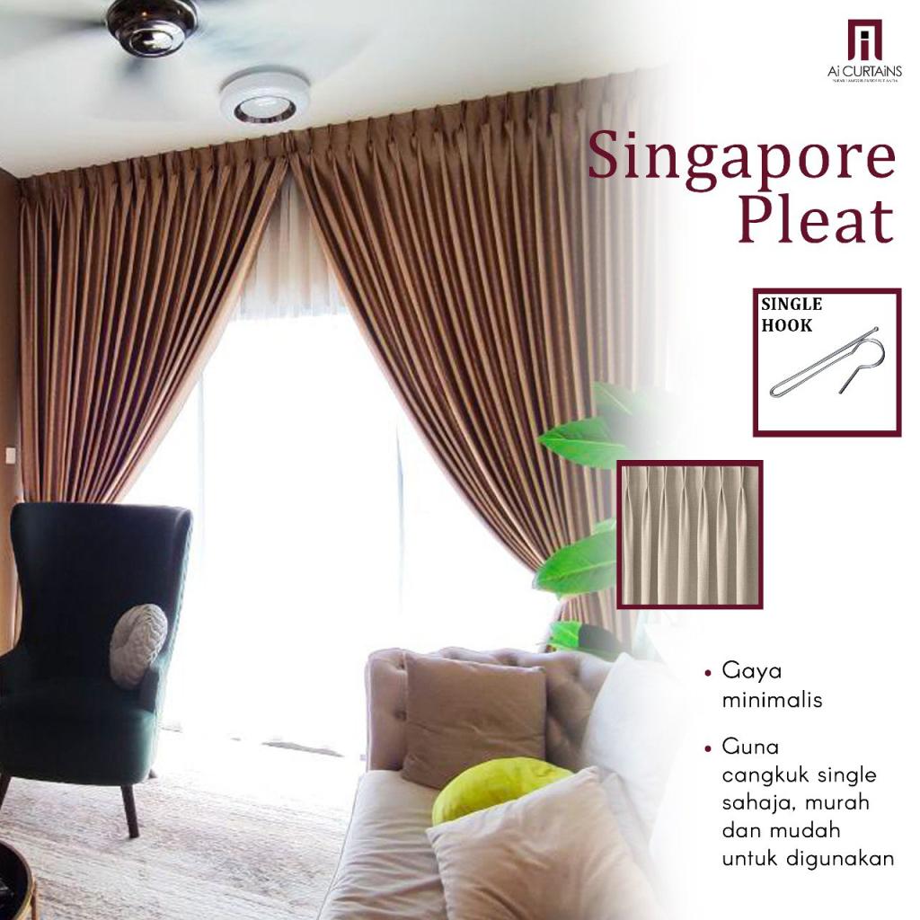 4 Jenis Design Langsir Dari Ai Curtains - Ai CURTAiNS